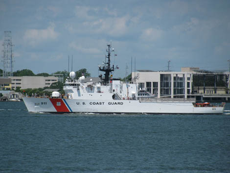 Coast Guard Cutter "Forward" changing command Thursday | 13newsnow.com