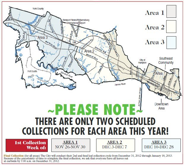 Loose leaf collection begins in Newport News, Williamsburg | 13newsnow.com