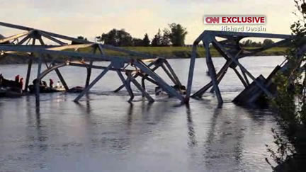 Washington State bridge collapse caused by truck hitting span ...