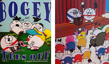 Making Your Mark: Bogey tees off against bullying | 13newsnow.com