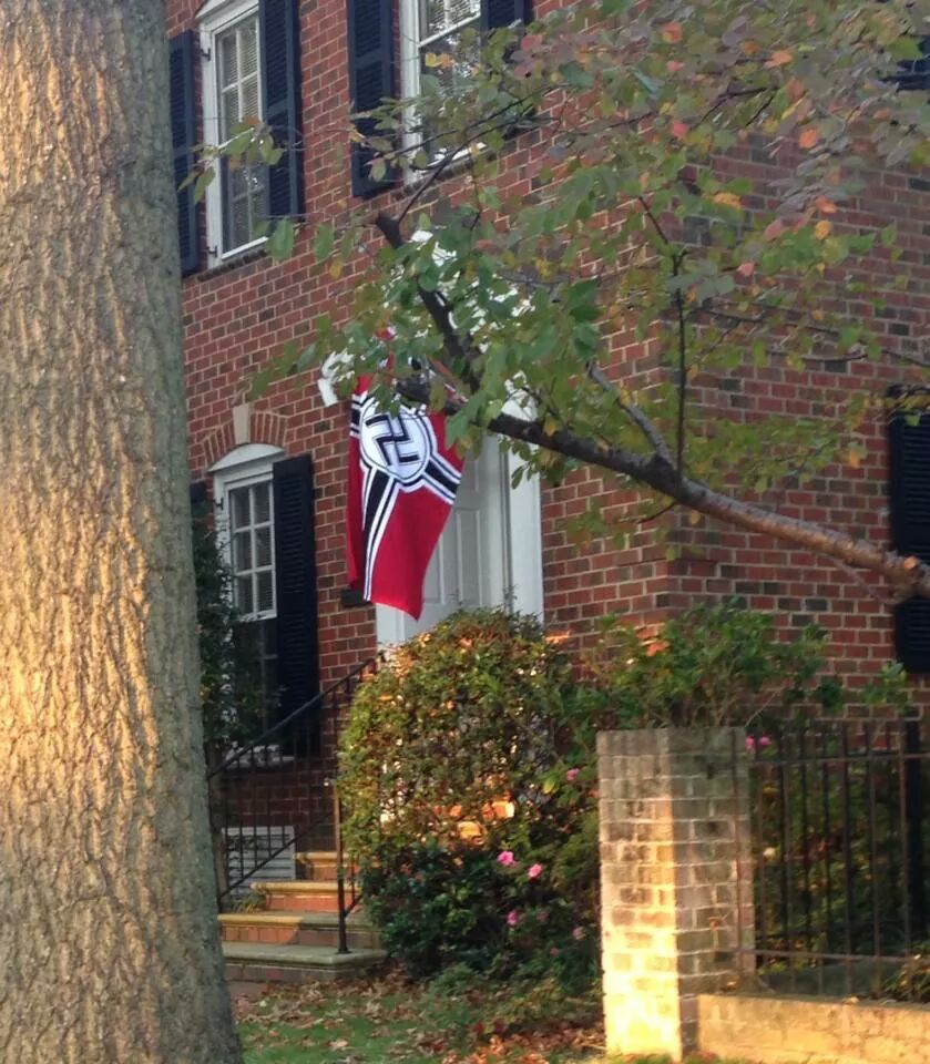Neighbors outraged over Nazi flag outside home | 13newsnow.com