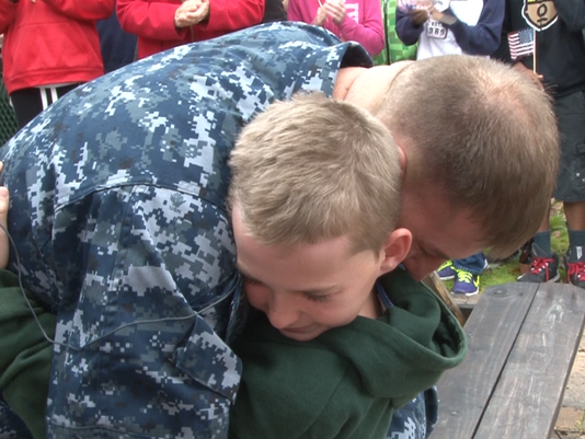 Child Soldier Crying