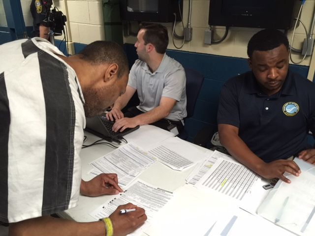 DMV comes to jail to give inmates IDs | 13newsnow.com