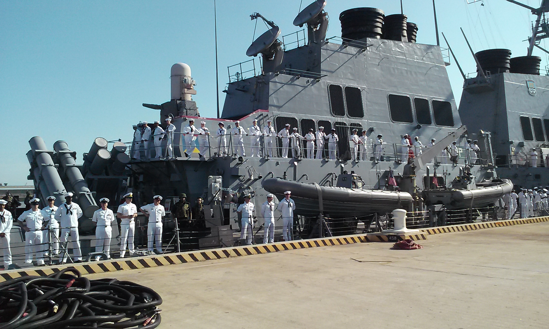 USS McFaul leaves on deployment from Norfolk | 13newsnow.com