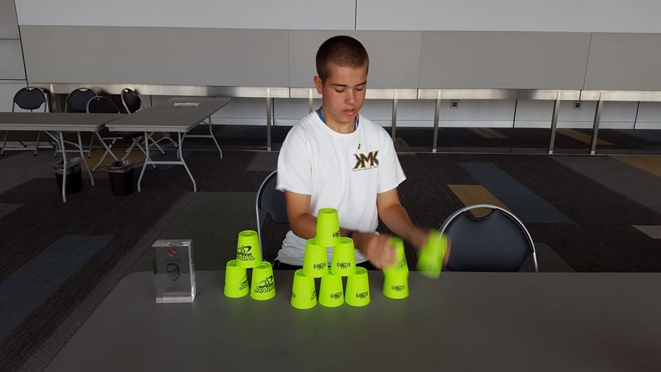 Making Your Mark: Sensational speed cup stacker | 13newsnow.com