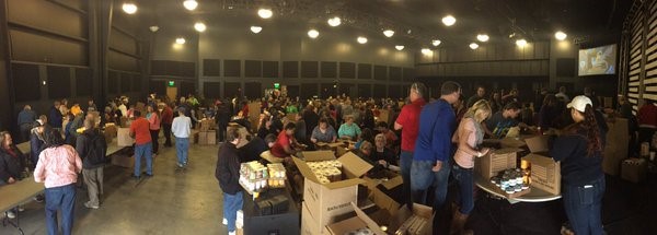 Church group donates 2,600 food boxes for needy families | 13newsnow.com