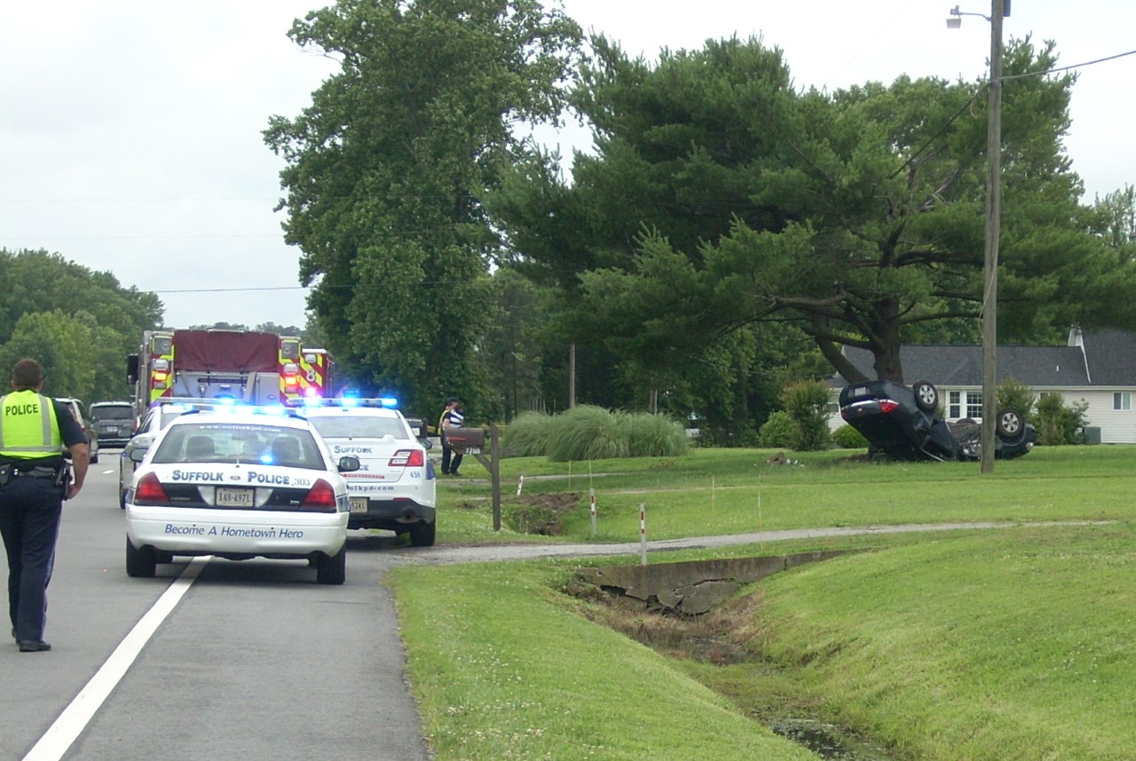 Multiple injuries reported after car strikes tree in Suffolk ...