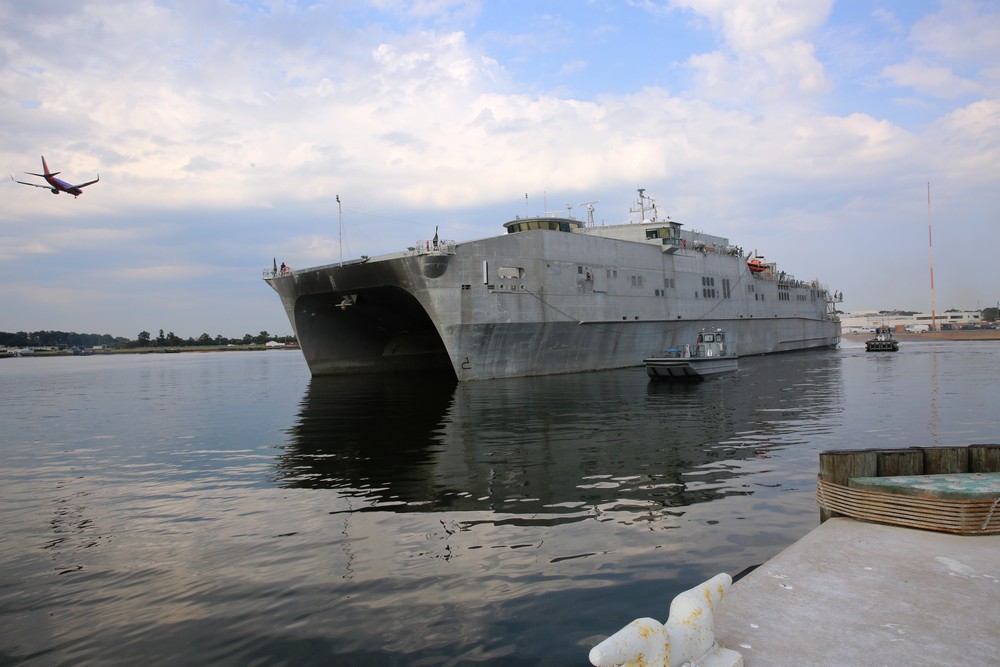 USNS Spearhead deploys on humanitarian mission | khou.com