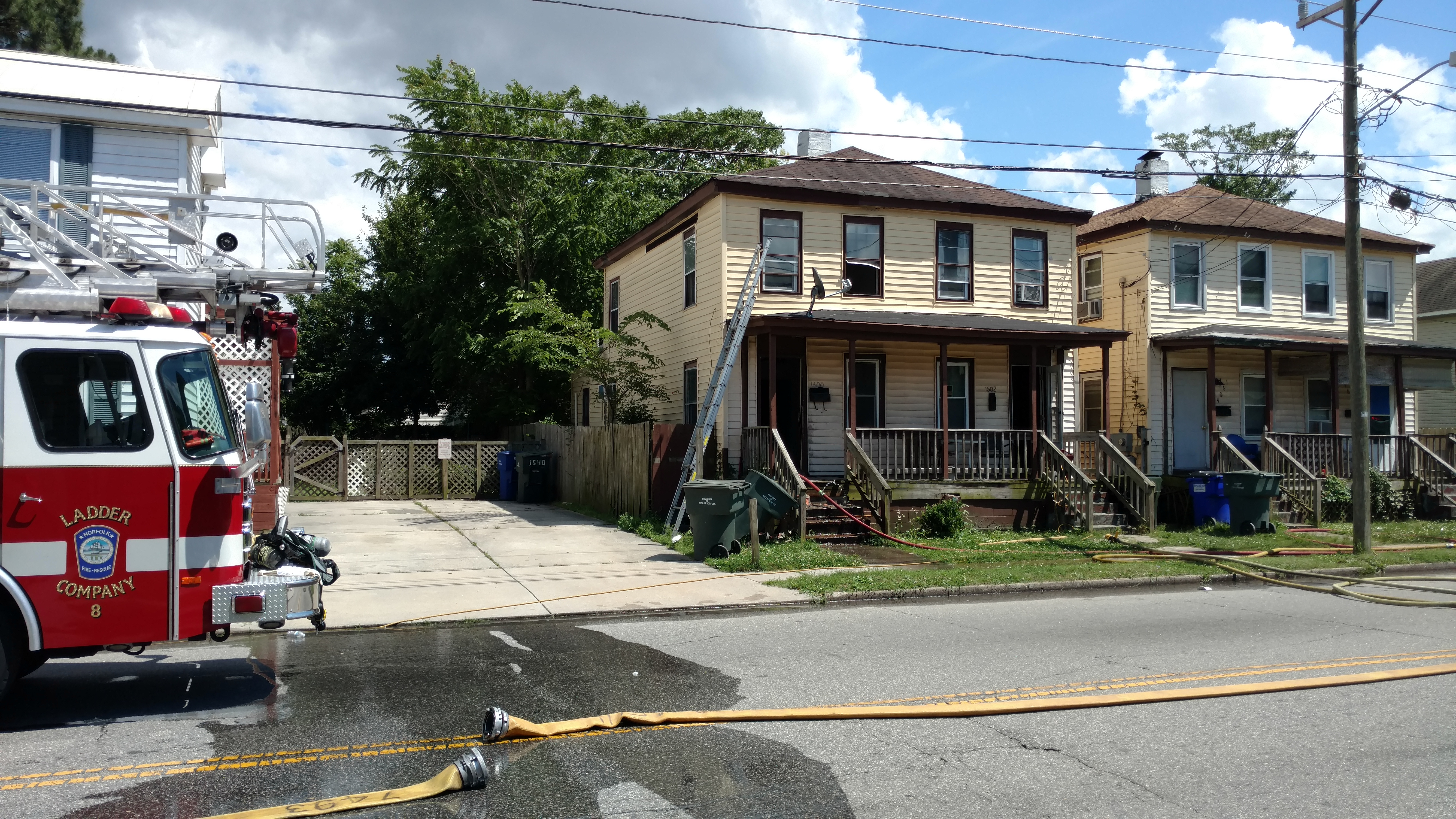 Three men displaced after duplex fire in Norfolk | 13newsnow.com