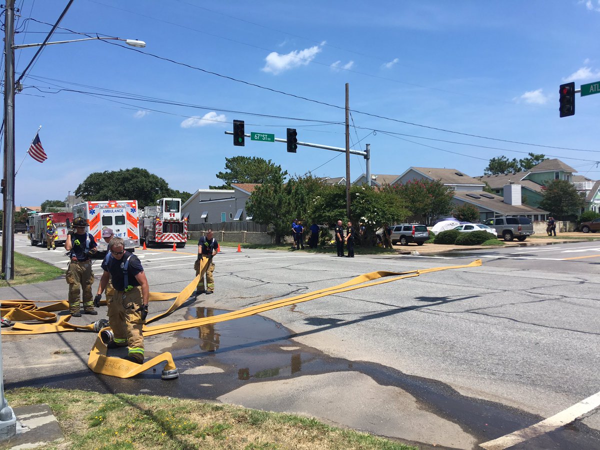 Crews battle fire at Oceanfront | 13newsnow.com