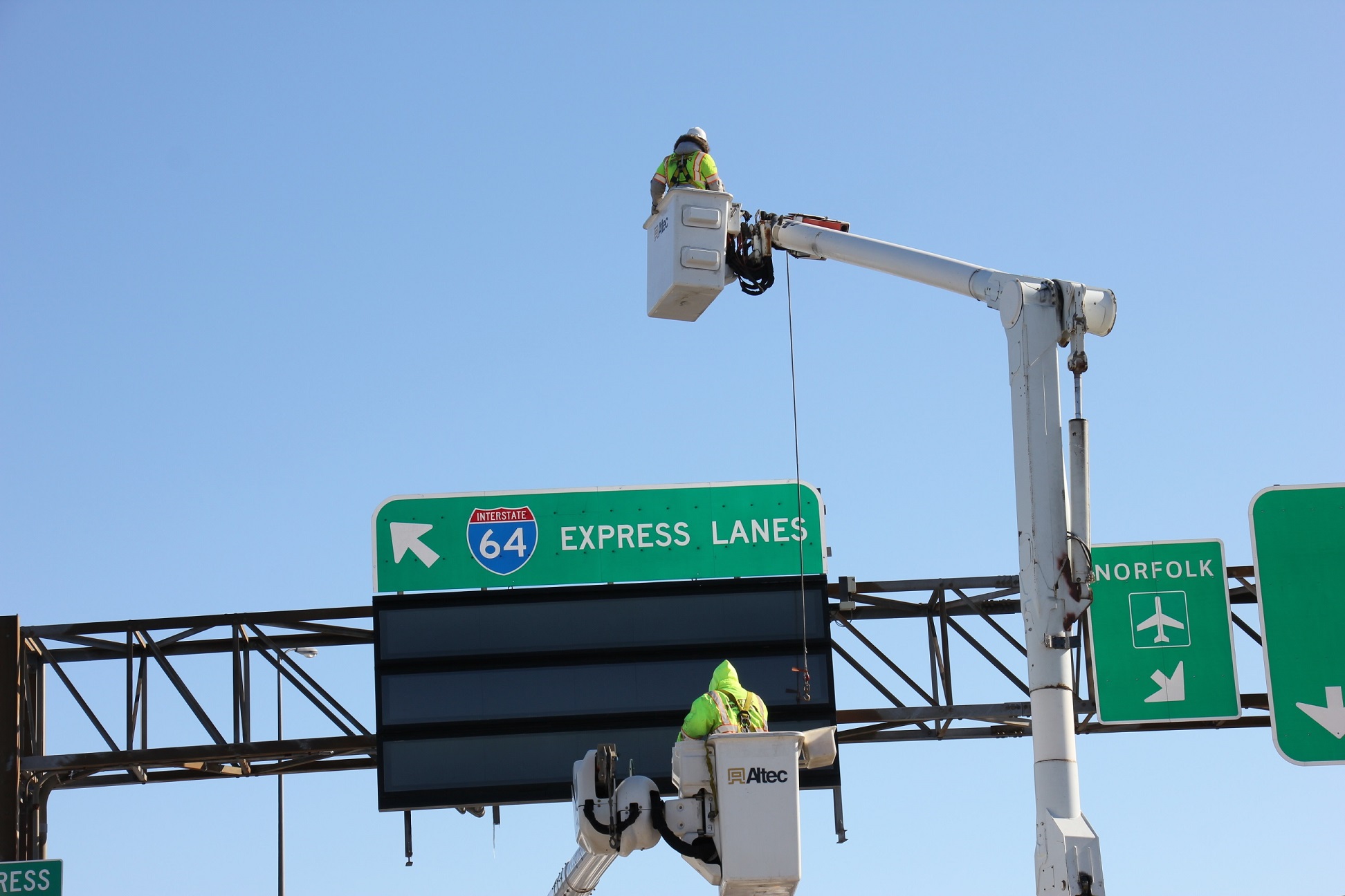 VDOT unveils new I-64 Express Lanes despite storm cleanup and bitter ...