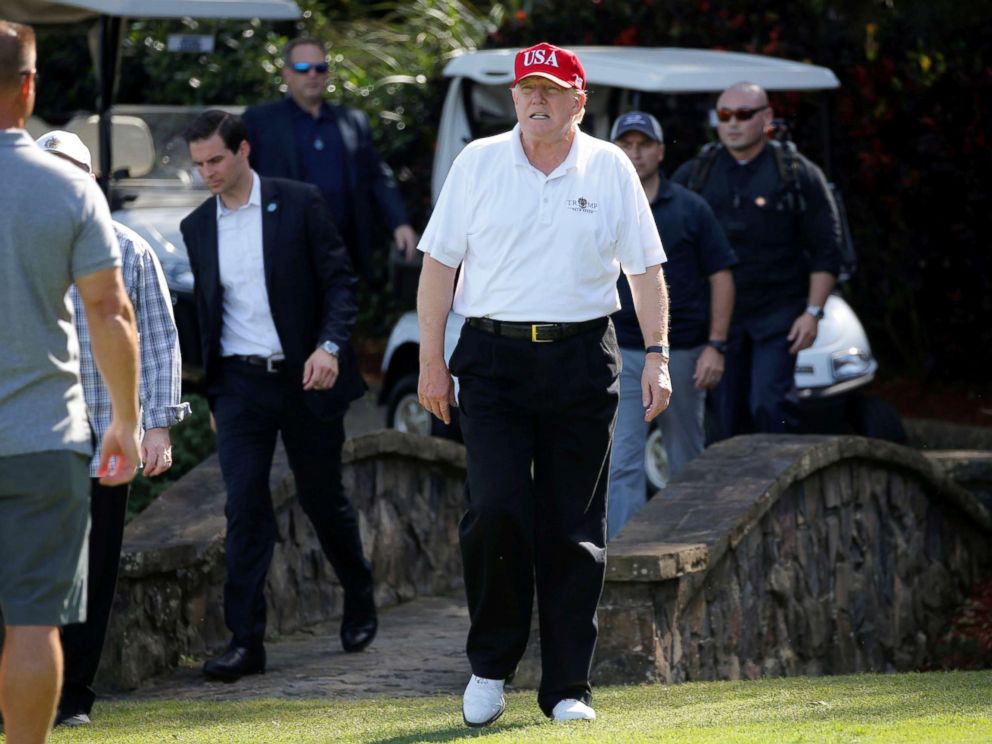 Trump sums up his workout routine: 'I walk, I this, I that' | 13newsnow.com